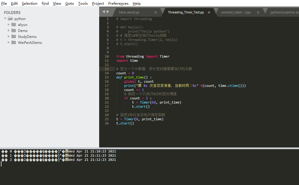 Python书签 Sublime Text3中运行python脚本显示乱码sublime运行python输出乱码 Csdn博客