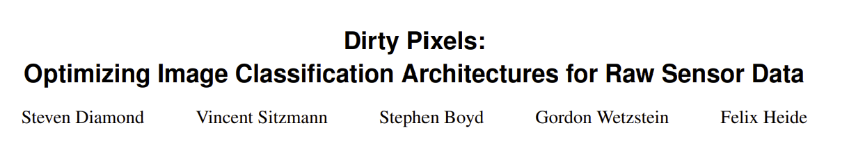 论文学习笔记（4）：Dirty Pixels: Optimizing Image Classification Architectures ...