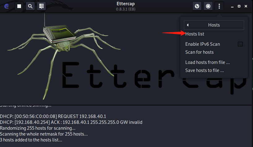 最详细使用ettercap实现DNS劫持和arp欺骗教程-CSDN博客
