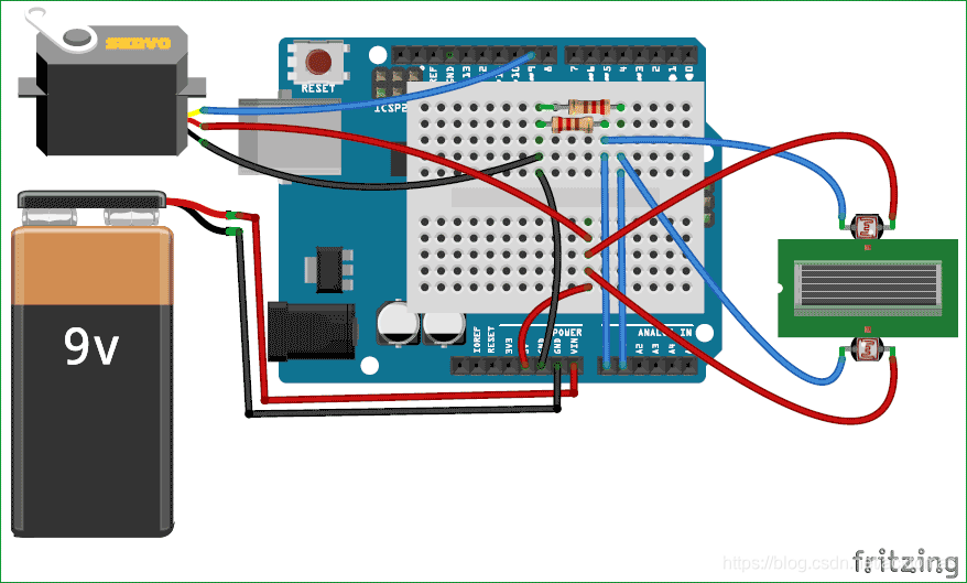 使用arduino的太阳追踪太阳能电池板arduino太阳能追光程序 Csdn博客 3010