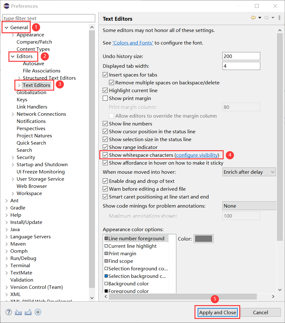 在Eclipse中实现tab转换为4个空格(insert spaces for tabs)_eclipse tab键换成4个空格-CSDN博客