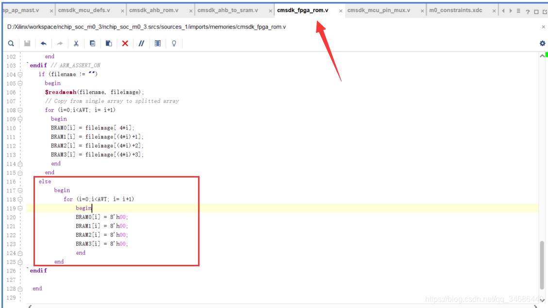 使用m0 Designstart 的样例socexample System 4 Fpga原型验证designstart Memory Csdn博客 9211
