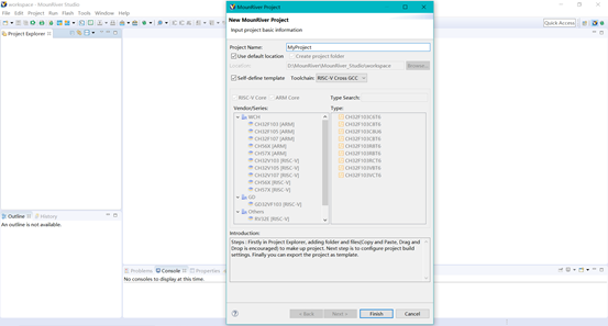 RISC-V IDE MounRiver Studio V1.42搭建自定义工程开发环境_mounriver调试单步时间-CSDN博客