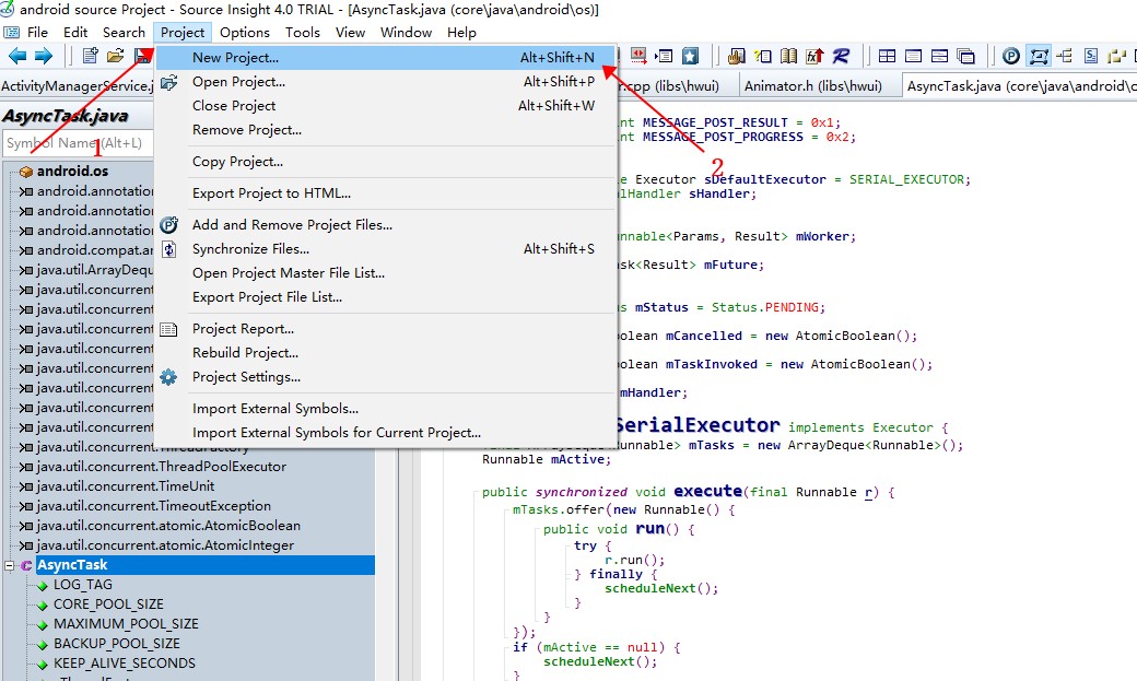 使用sourceinsight 查看android Framework源码source Insight 打开源码 Csdn博客 