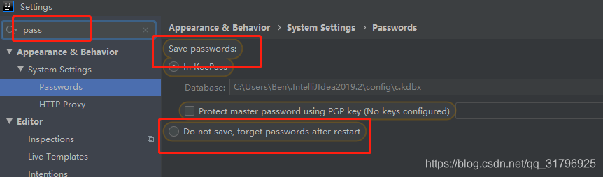 Webstorm、idea使用git账户密码重置webstorm 重置 Git 密码 Dot Save 也不让重新输入 Csdn博客