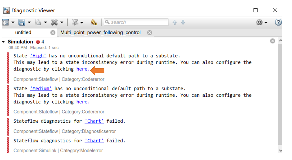 state flow 的 State ‘ ‘ has no unconditional default path to a substate ...