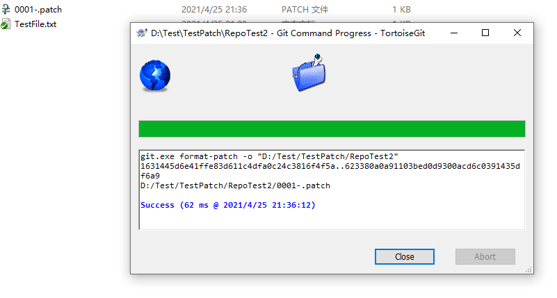 实践使用 TortoiseGit 创建并应用 patch_tortoisegit patch-CSDN博客