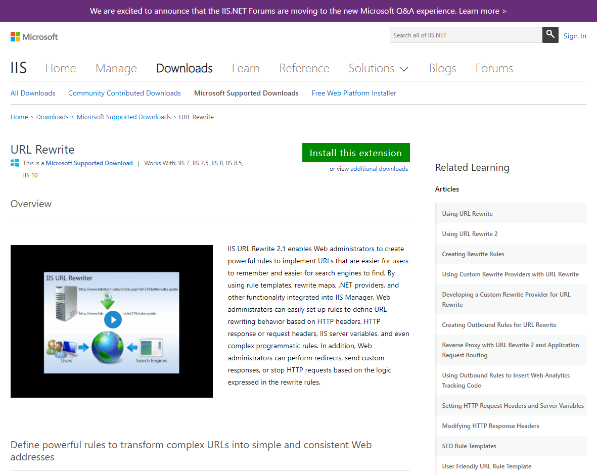 IIS10 部署网站报【HTTP 错误 500.19 - Internal Server Error】的解决办法_iis 10.0 详细错误 ...