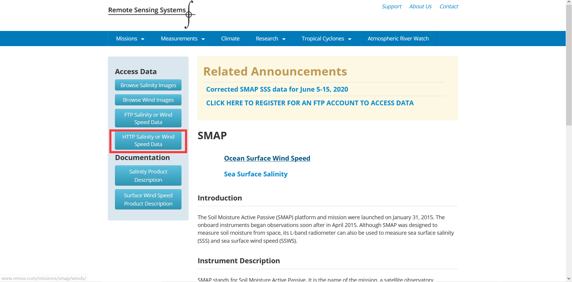 SMAP_SSS_ L2c、L3_V04.0.n 文件下载途径（一键同时下载多个数据~）_海面盐度sss数据下载-CSDN博客