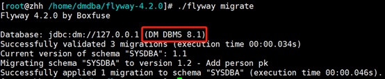 flyway-4.2适配DM8数据库_unsupported database: dm dbms 8.1-CSDN博客