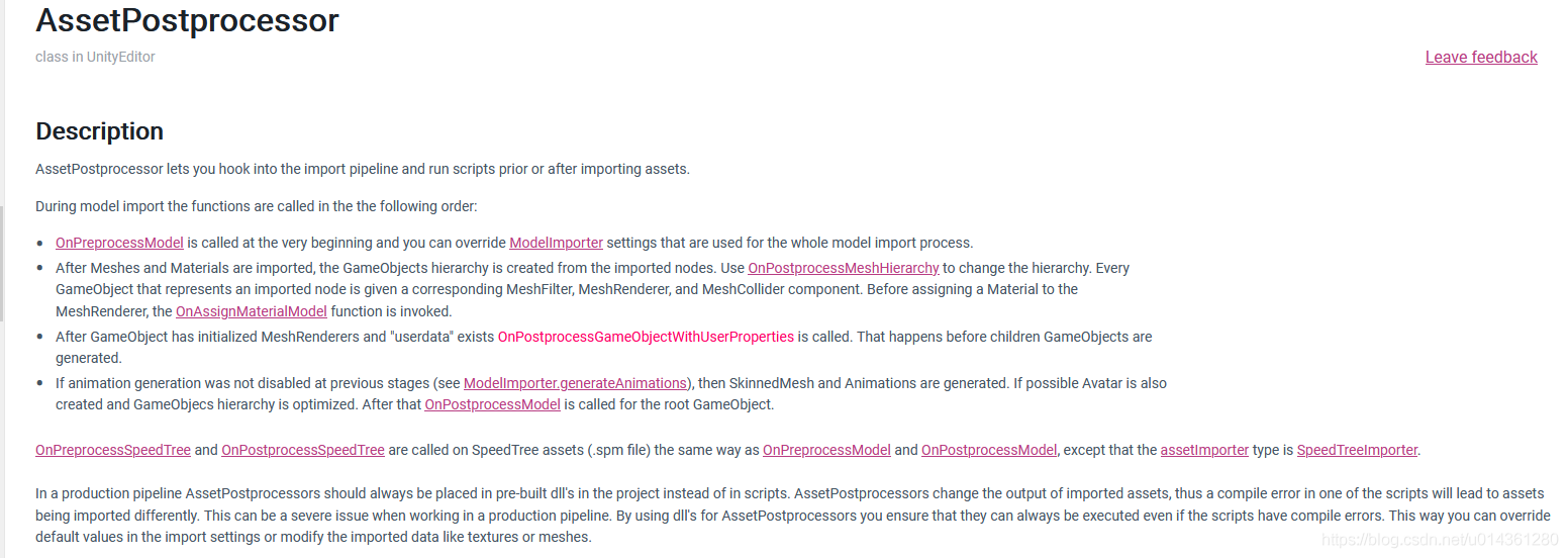 Unity 基础 之 导入资源（音频）时进行自动设置一些属性（简单根据导入音频的数据进行设置）_unity音频导入设置-CSDN博客
