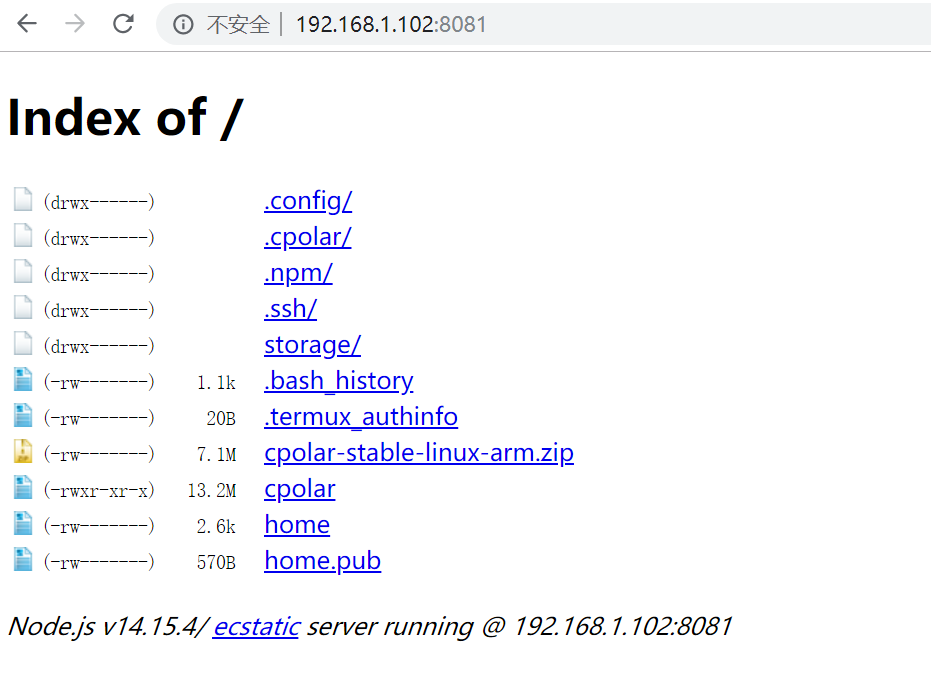 termux搭建局域网web服务器_termux搭建网站-CSDN博客