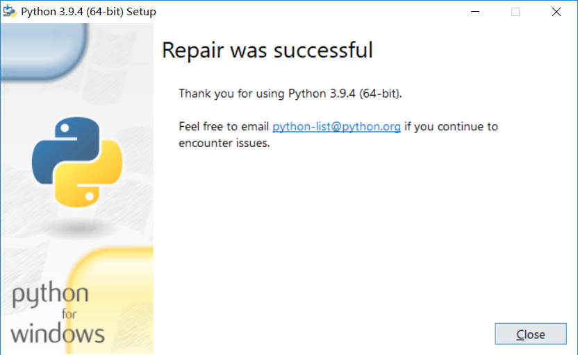 卸载Python时出现No Python 3.9 installation was detected的解决办法_no python installation was detected-CSDN博客