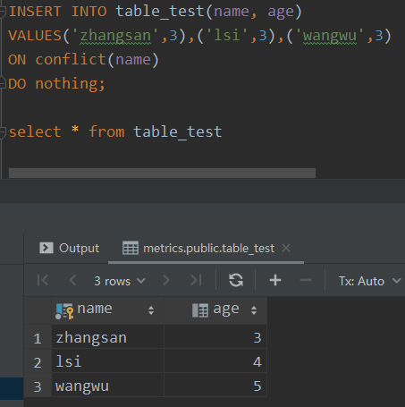 PostgreSQL 类似于Mysql的replace into的功能_pgsql replace into-CSDN博客
