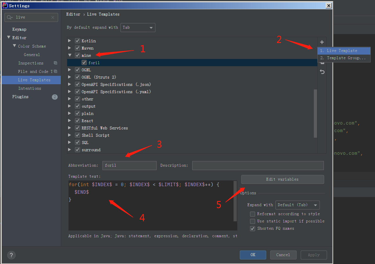 idea 之 Live Template_enable live temples-CSDN博客