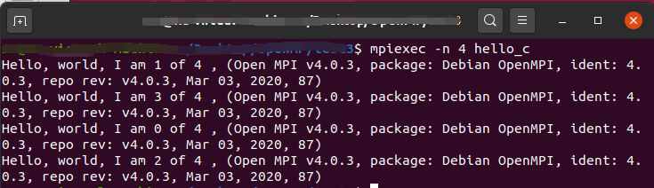 Ubuntu上MPI运行环境的配置_ubuntu mpicc lib-CSDN博客