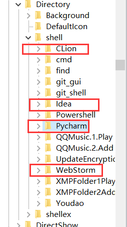 鼠标右键增加或删除Open Folder as PyCharm/Intellij Idea/Clion/... Project_为什么我删除了idea右击刷新还有open folder as ...