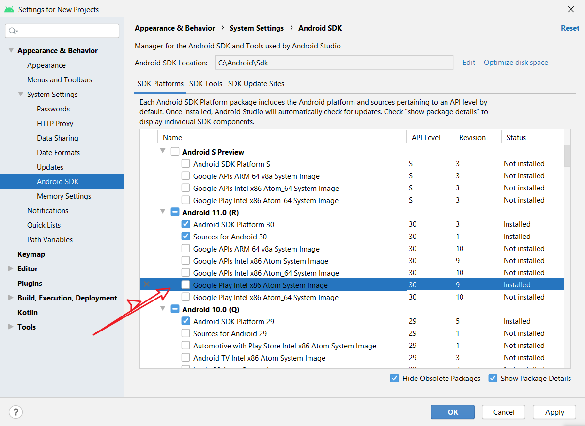 android studio4.+删除已下载的虚拟机镜像_android studio 删除镜像-CSDN博客