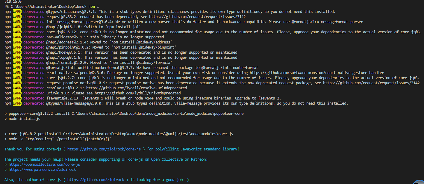ExperimentalWarning:The fs.promises API is experimental 报错填坑_experimentalwarning: the fs ...