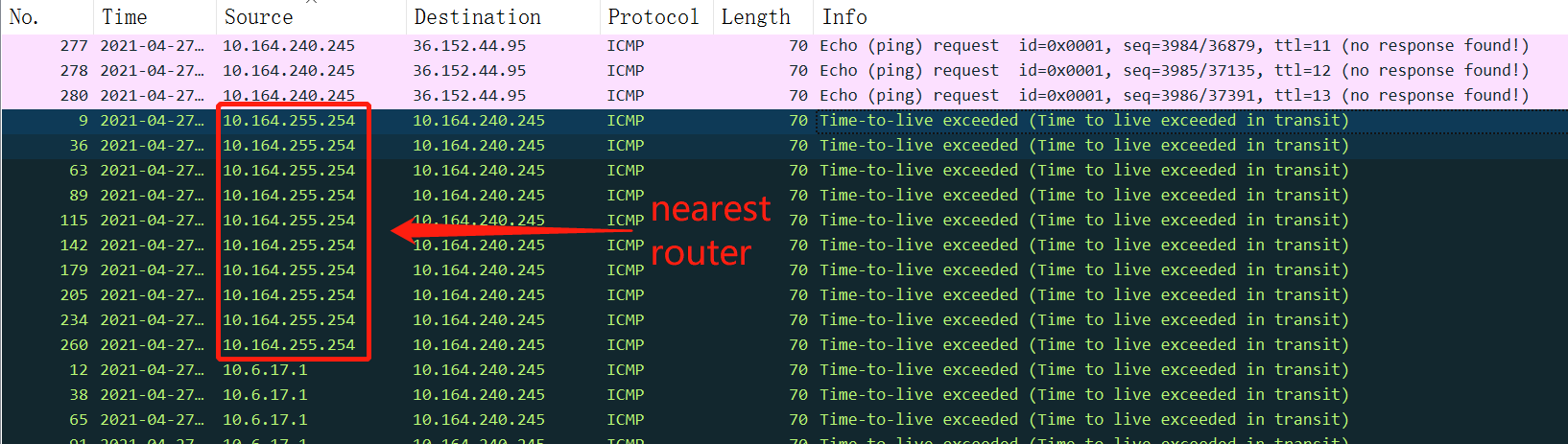 Wireshark Labs(6): IP v7.0_find the first icmp echo request message ...