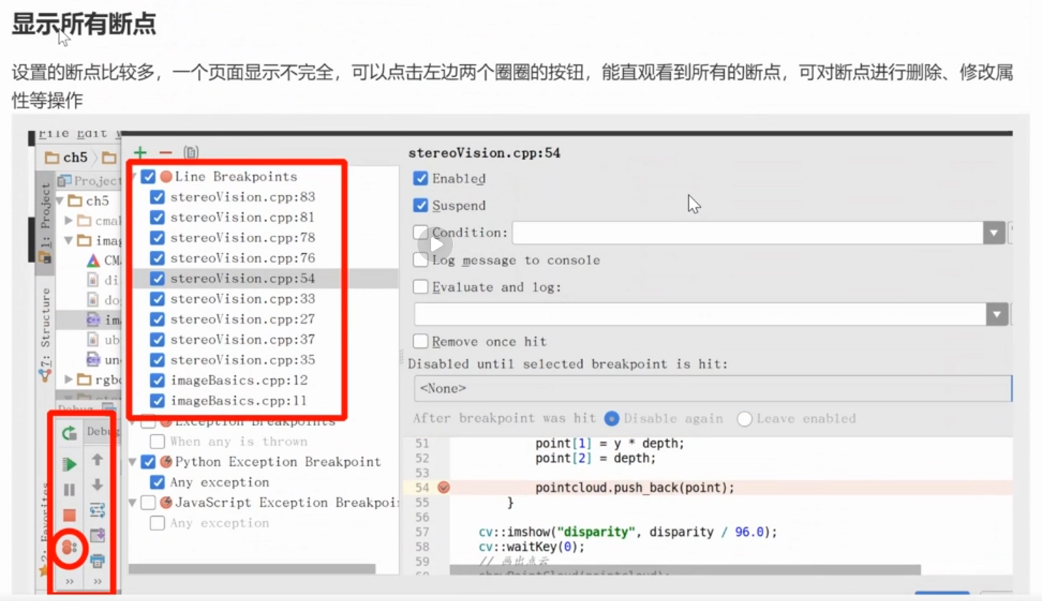 CLion中调试操作_clion单步调试-CSDN博客