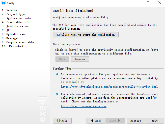 将java程序打包成exe(借助exe4j、InnoSetup)_java如何打成exe应用程序后启动报错 java.lang.noclassdeffounderro-CSDN博客