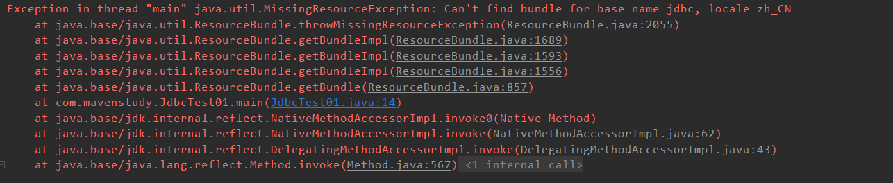 maven工程中遇到Can‘t find bundle for base name xxx, locale zh_CN错误_can't find bundle for base name-CSDN博客
