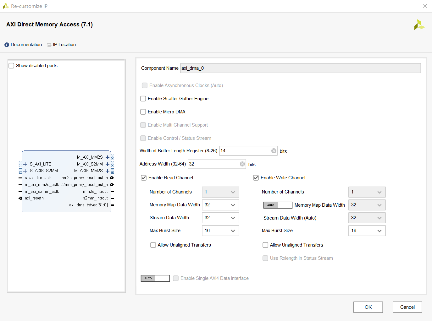 ZYNQ-使用AXI DMA IP进行环路测试_zynq dma中断-CSDN博客