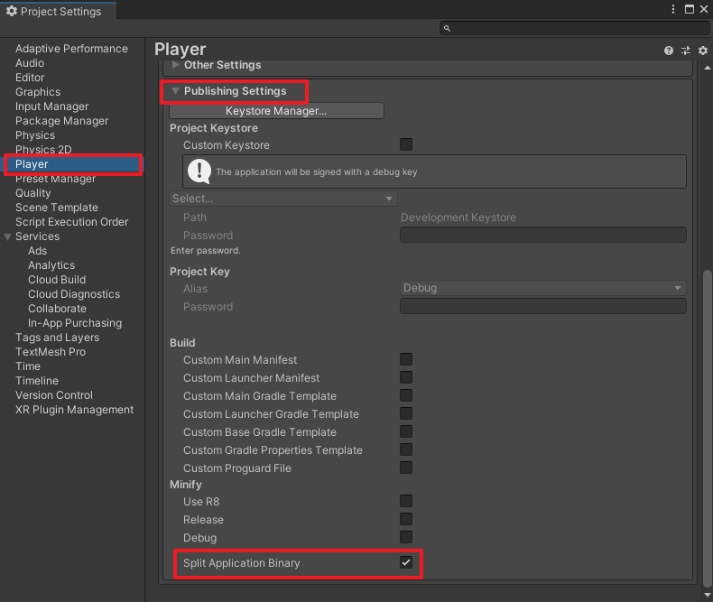 Unity开启Split Application Binary，打出apk+obb分包，如何进行安装测试，以及上传到Google Play Console（Unity国际版）_unity ...