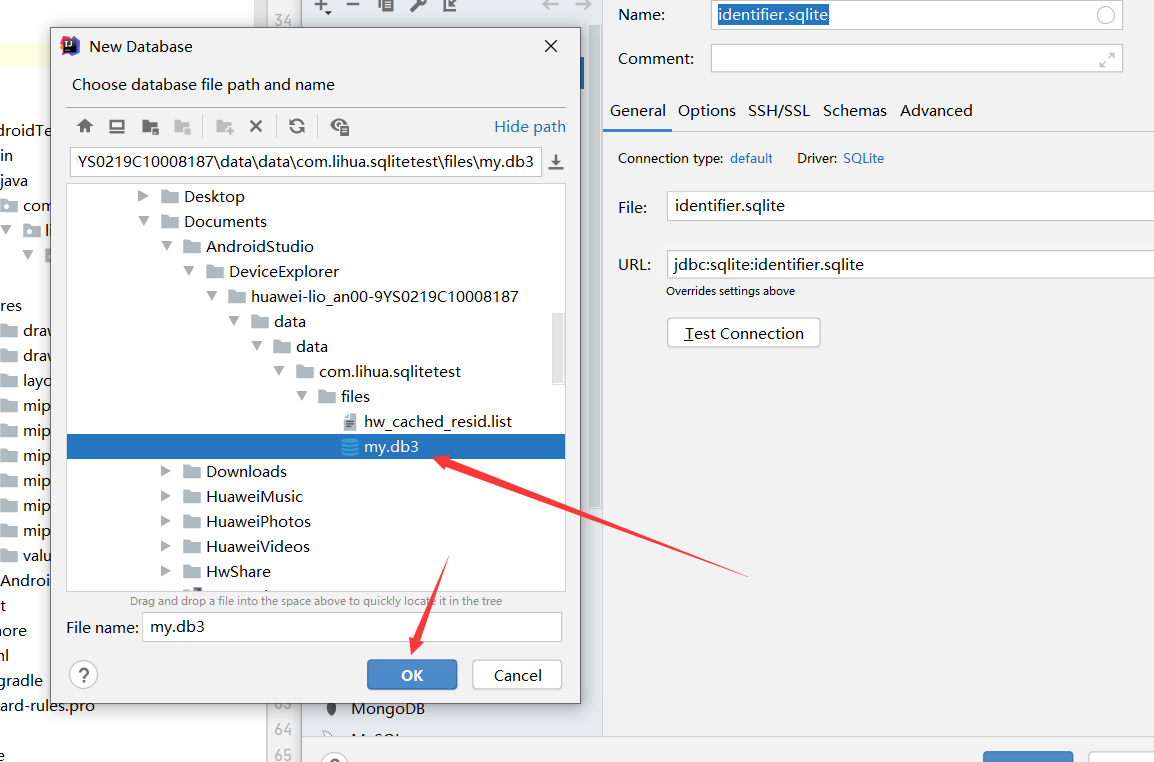IDEA连接具体的sqlite数据库_idea spring连接sqlite-CSDN博客