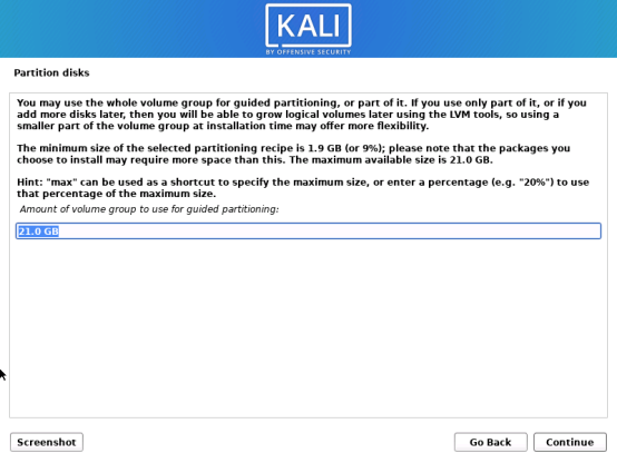Kali Linux2021.1安装详细教程_kali2021.1虚拟机安装教程-CSDN博客
