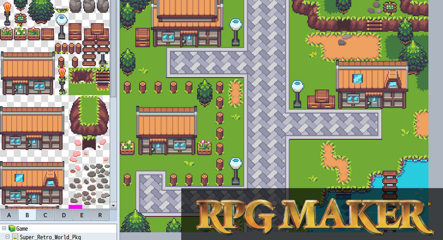 像素游戏素材RPGmaker系列美术资源-CSDN博客