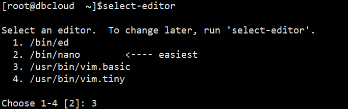 crontab误选了GNU nano，切换回vim编辑器_gnu nano 2.9.3-CSDN博客