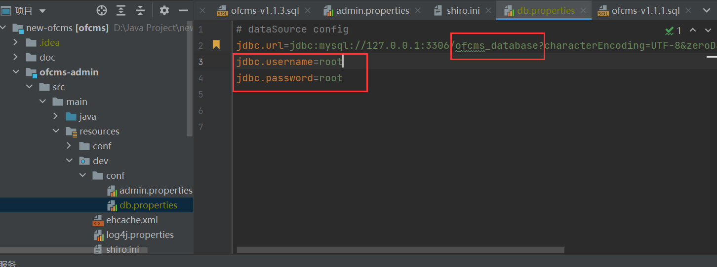 从零开始-IDEA部署开源CMS：ofcms1.1.4 问题及解决汇总_ofcms搭建-CSDN博客
