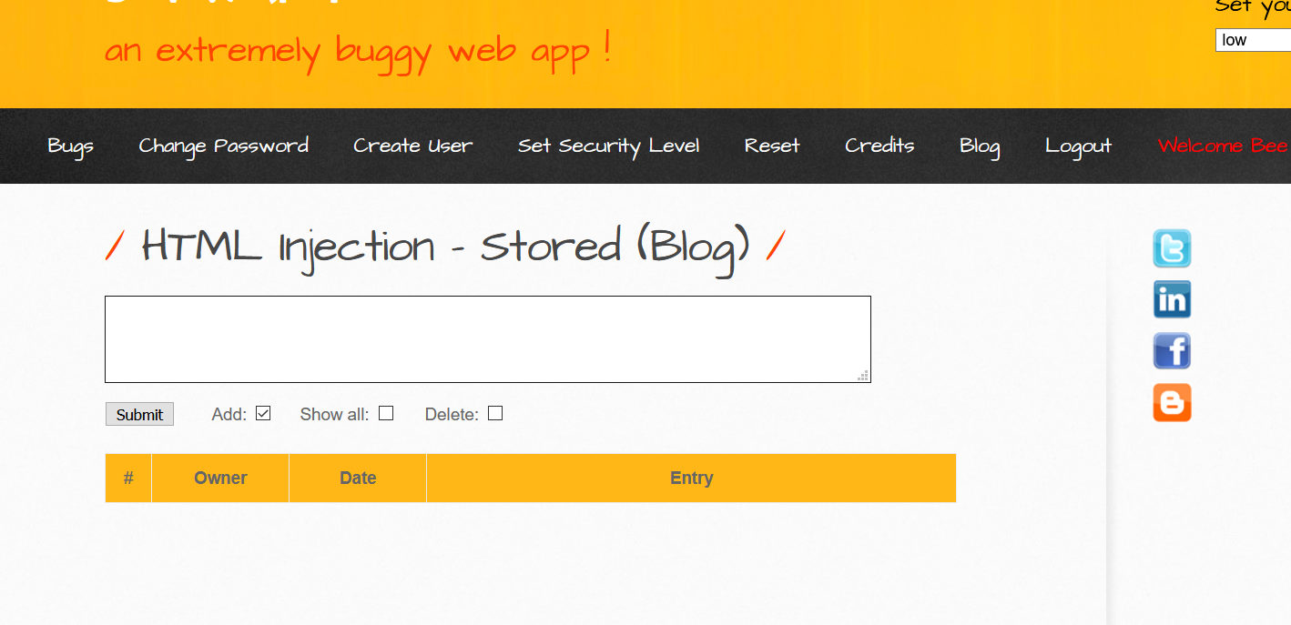 bWAPP之环境搭建及HTML注入_bwapp username-CSDN博客