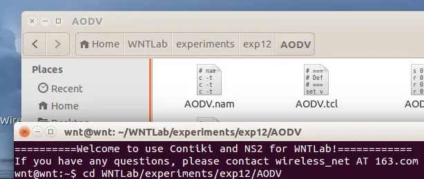 【无线网络技术实验】【十二】AODV和DSR协议仿真实验-CSDN博客