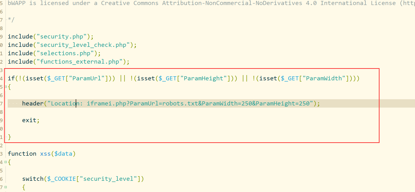 BWAPP IFRAME INJECTION - Programmer Sought
