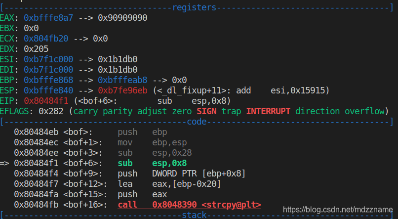 信息安全 Seed Lab3 Buffer Overflow Vulnerability Lab Csdn博客eos 1602