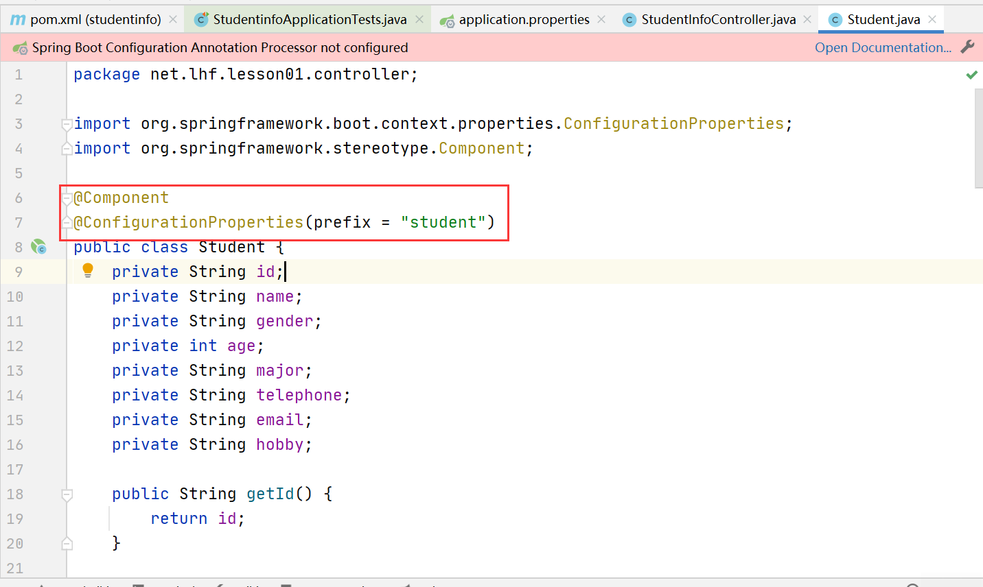 修改StudentInfo项目输出学生信息_scriptstudentinfo_小芙子☞的博客-CSDN博客