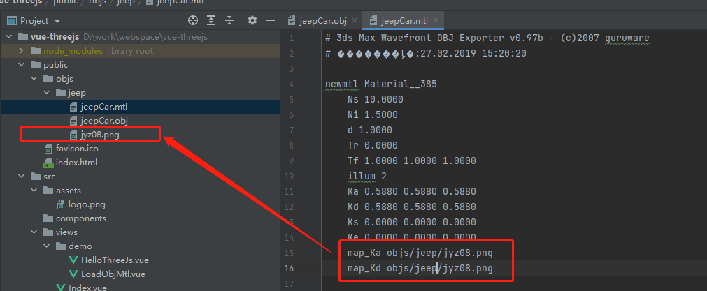 ThreeJS导入外部obj和mtl_threejs obj mtl-CSDN博客