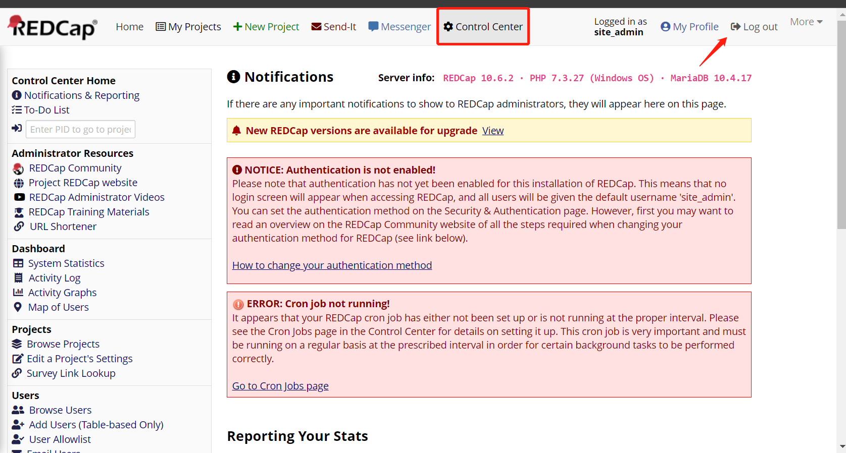 windows server搭建redcap数据库基本流程_redcap怎么安装-CSDN博客