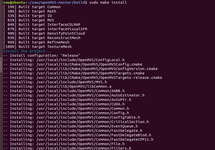 openMVG + openMVS进行三维重建_openmvs网格化-CSDN博客
