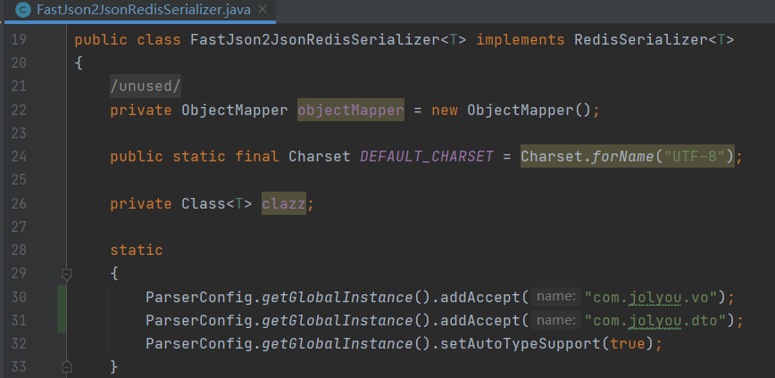 com.alibaba.fastjson.JSONException: autoType is not support. com.xxx_com.alibaba.fastjson ...