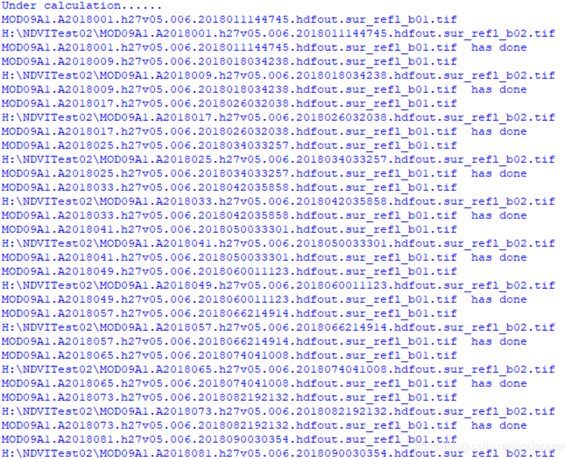 Python遥感图像处理应用篇一:arcpy遥感图像ndvi指数计算批量处理soderayer的博客 Csdn博客
