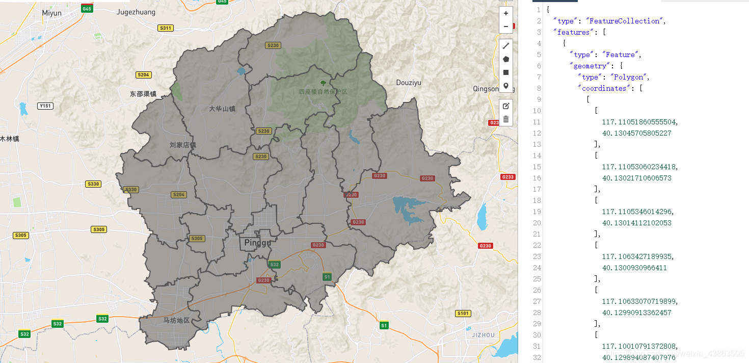 教你通过bigemap和geojson获取echarts精确到乡镇、街道的地图json数据_bigmap如何根据经纬度查询具体乡镇地址信息-CSDN博客