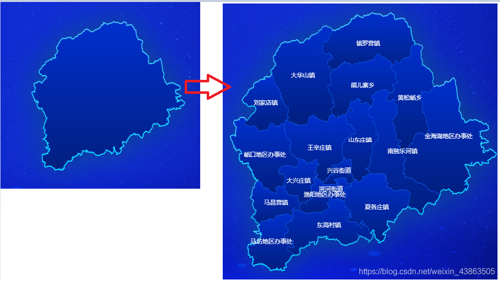 教你通过bigemap和geojson获取echarts精确到乡镇、街道的地图json数据_bigmap如何根据经纬度查询具体乡镇地址信息-CSDN博客