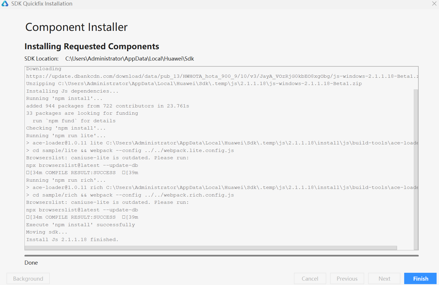 HarmonyOS SDK install js dependencies 安装失败_harmonyos sdk installing js dependencies-CSDN博客