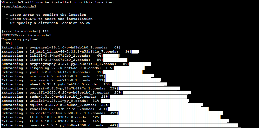 Linux服务器安装python3.8.8和minicoda安装_miniconda 3.8操作文档-CSDN博客